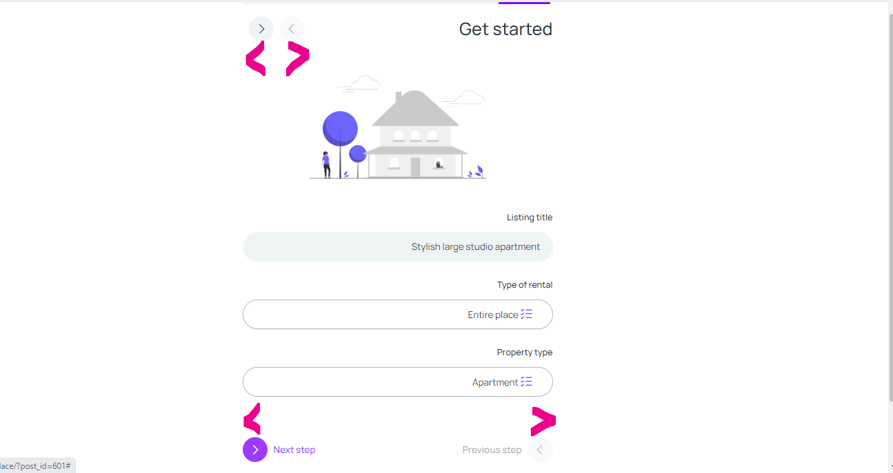 RTL Layout at submission forms – VOXEL