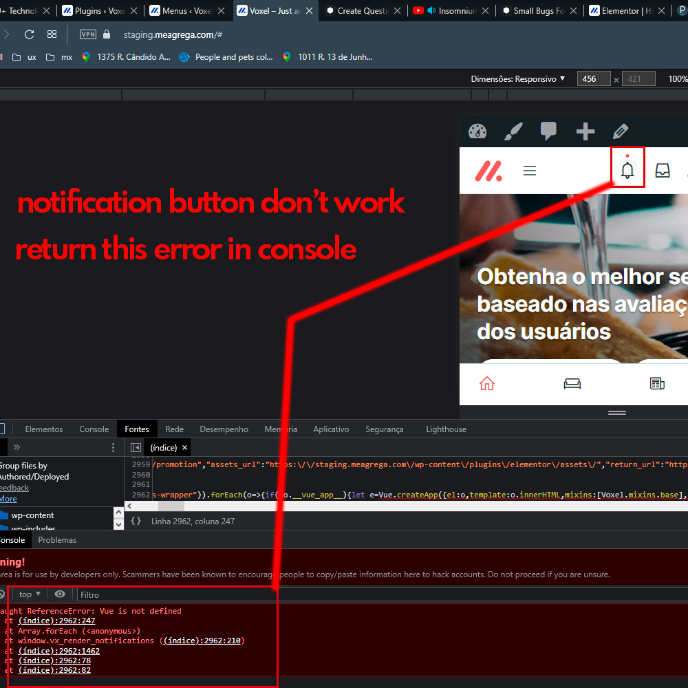 Small Bugs For Correction — VOXEL