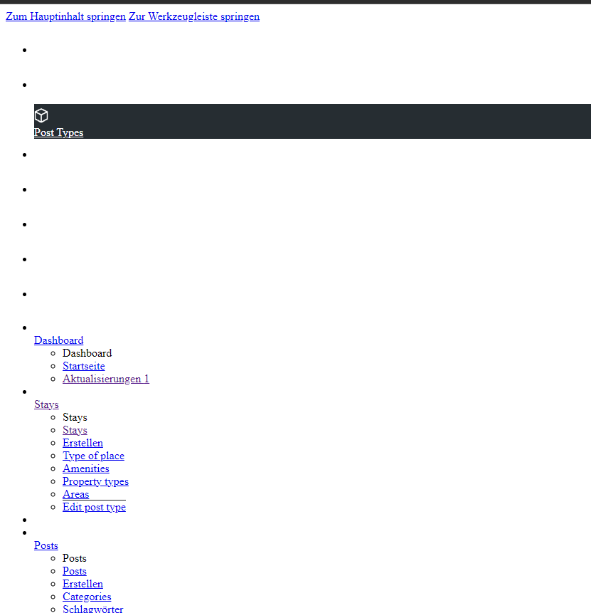 Wordpress Backend Problems — VOXEL