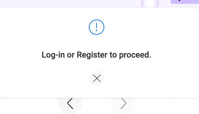 Convert login pop up to style as hyperlink or button – VOXEL