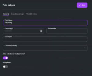 Submit Form - Taxonomy Display — VOXEL