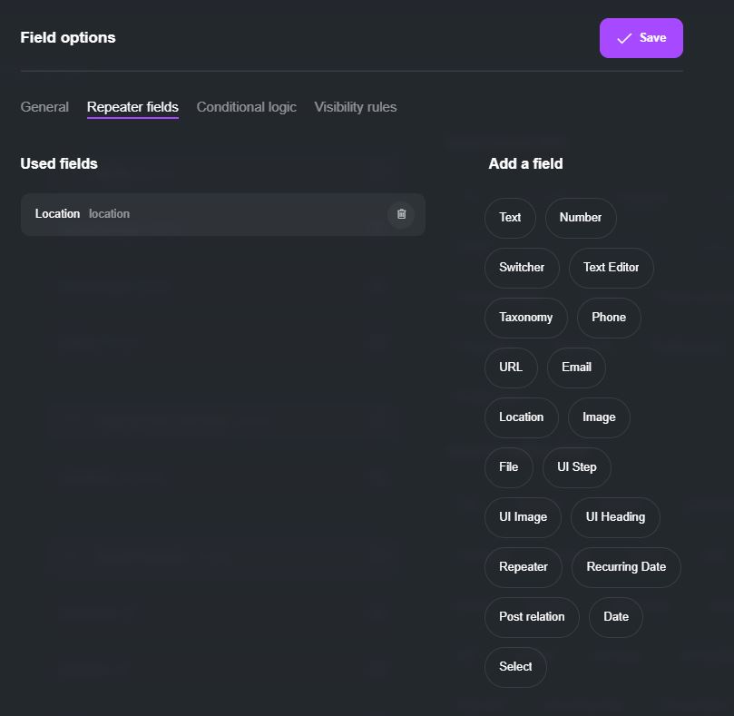 Display Multiple Locations From Repeater (Post Specific) – VOXEL
