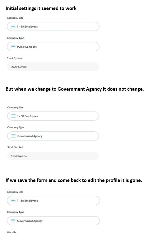 Field Options Based on Taxonomy Selection – VOXEL