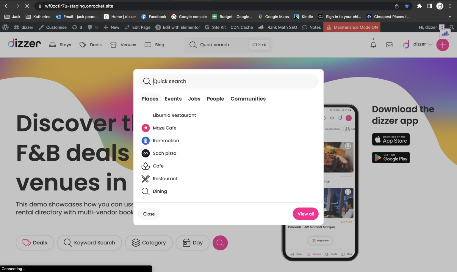 Bug: Quick Search — VOXEL