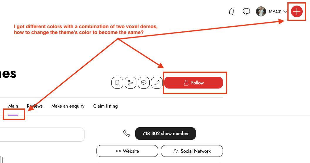Theme's Color — VOXEL