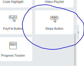 Stripe Button Widget - Breaks Layout — VOXEL