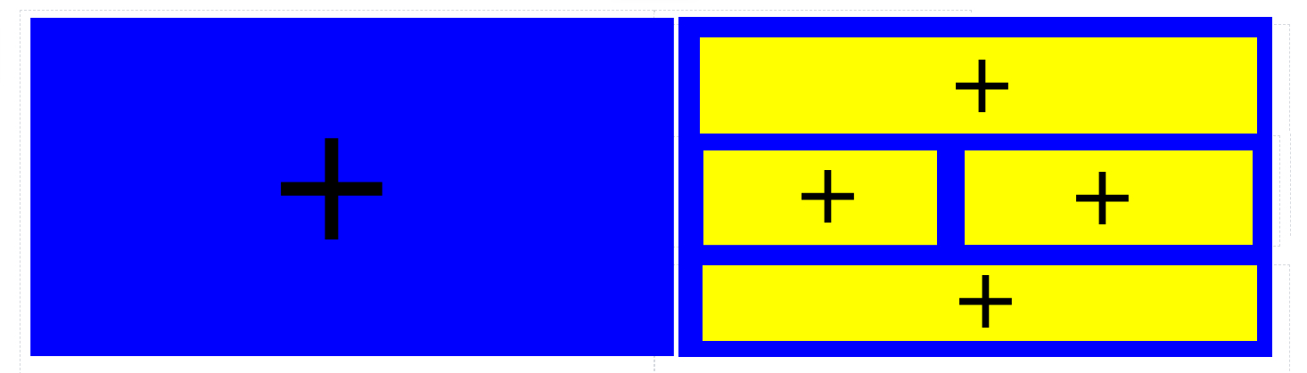 Elementor – layout of containers, split a container – VOXEL