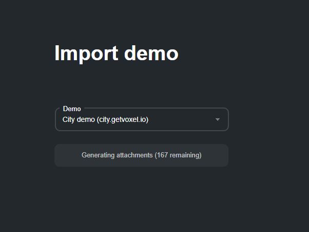 NO DOWNLOAD Demo Date — VOXEL