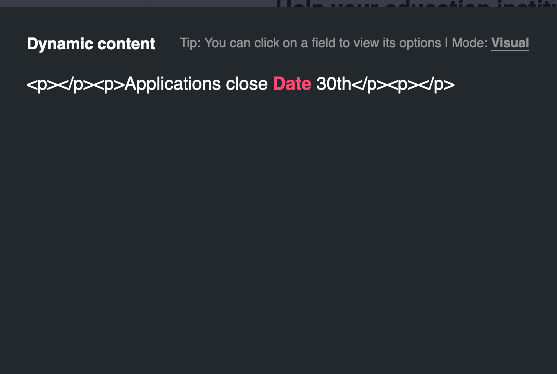 Nesting Paragraphs In Dynamic Tags — VOXEL