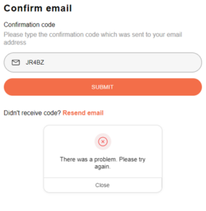 Confirm Email Code – VOXEL
