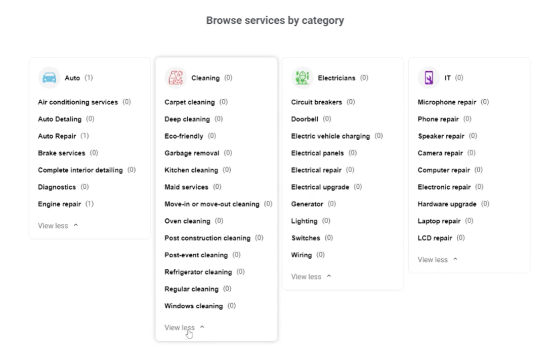 How to create category list? – VOXEL