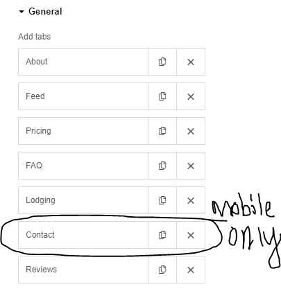Template Tab – Responsiveness – VOXEL