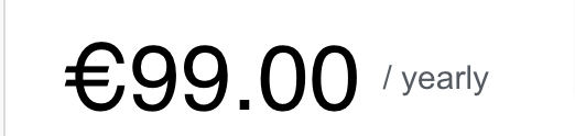 Decimal Prices — VOXEL