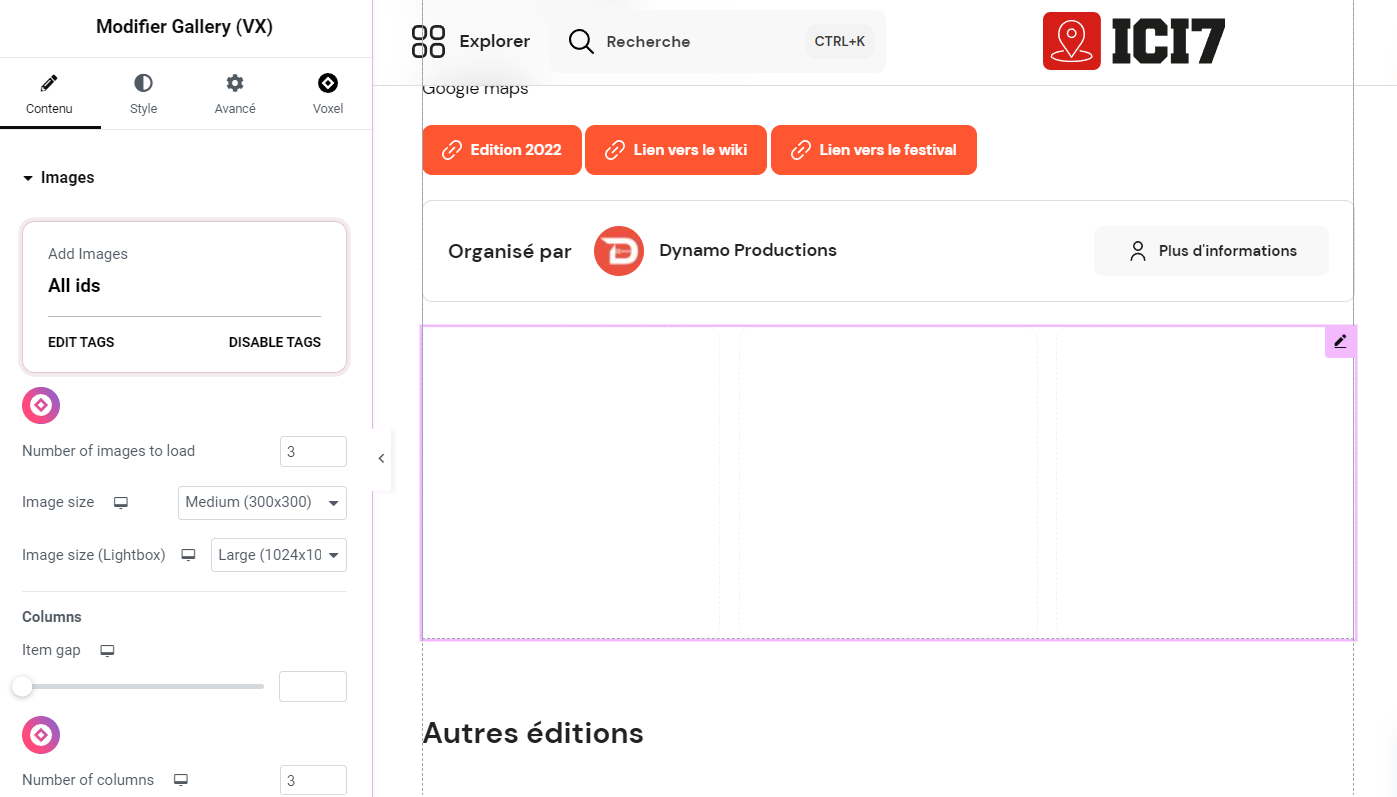 Dynamic Tag – Relation Gallery – VOXEL