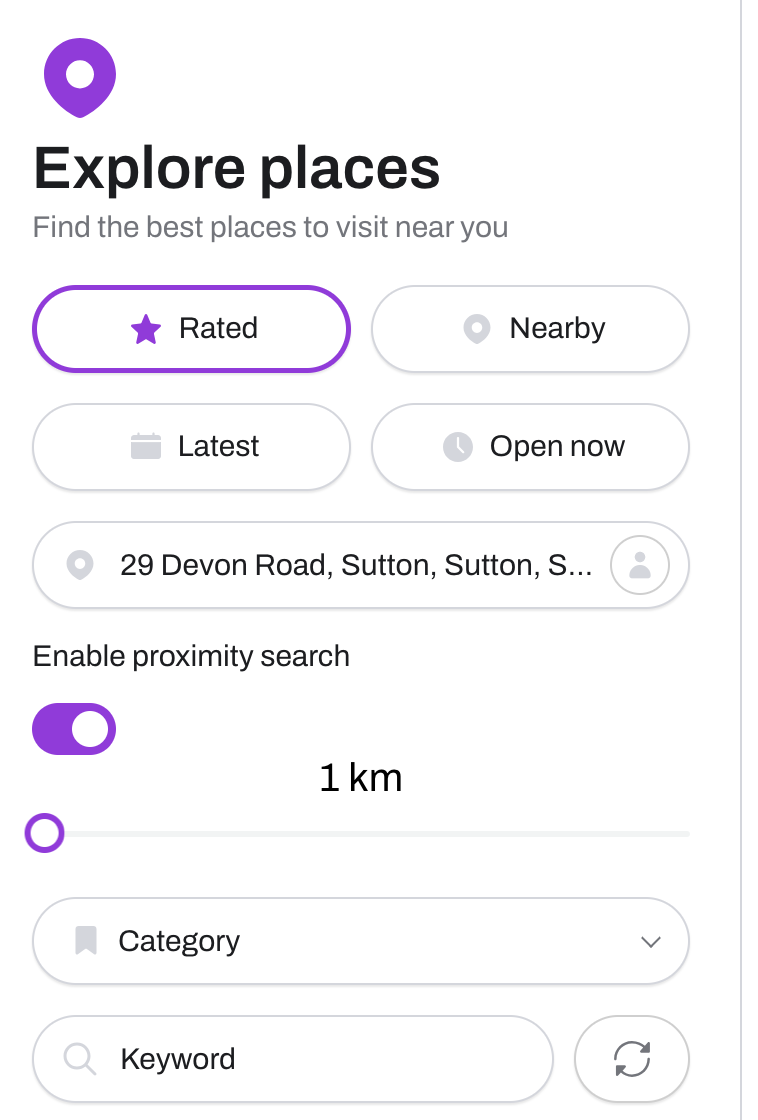 How To Activate Proximity Search? — VOXEL