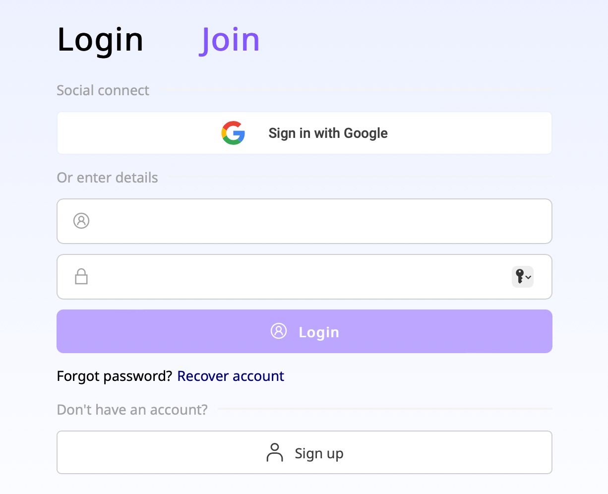 Auth Page Doesn't Permit Login — VOXEL