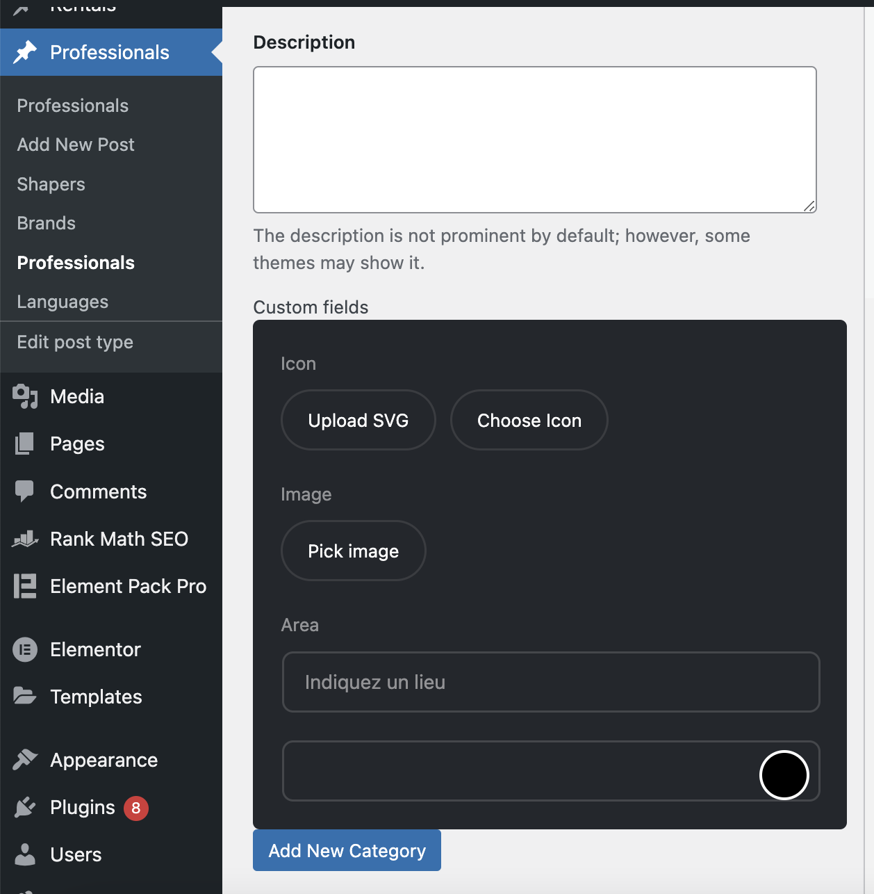 How To Add A New Custom Field Into A Category — Voxel 4069