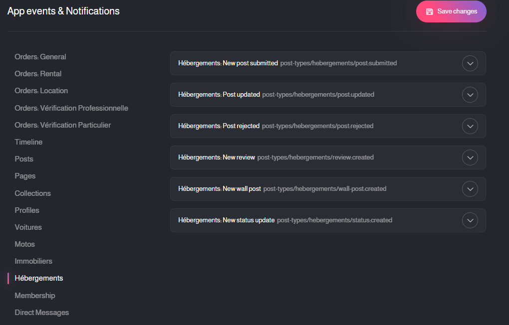 Issue With Submission Settings And App Event Disappearance In Voxel Theme — VOXEL