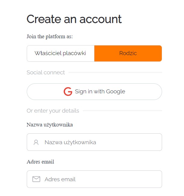 Can we change the login/register button on the auth page? – VOXEL