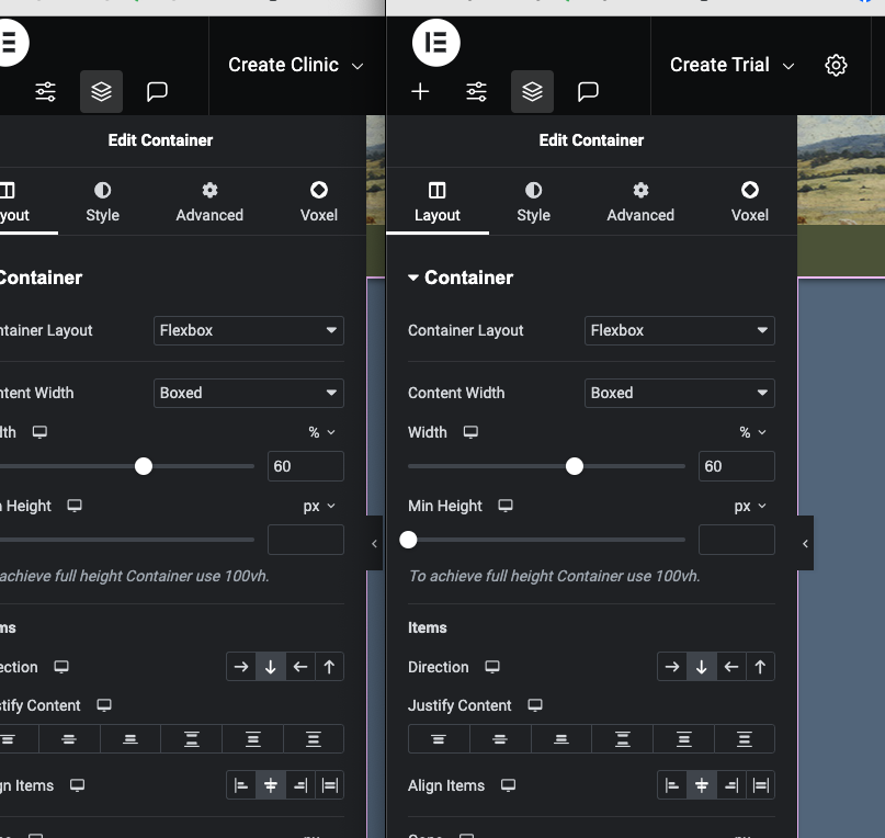 Create Post VX display size – VOXEL